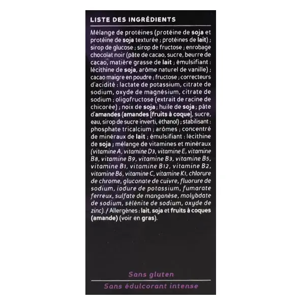 Protifast Tryptozen Barre Chocolat Noir 7 barres | Pas cher