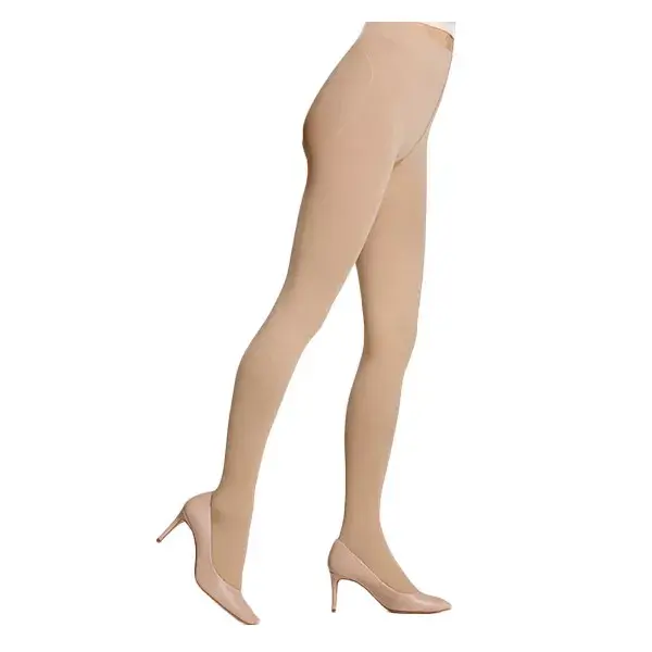 Sigvaris Styles Opaque Collant Classe 2 Long Taille L Beige Rosé | Pas cher