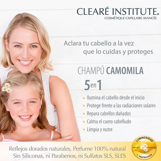 Cleare Institute Champú Eco Camomila 400 ml - Atida