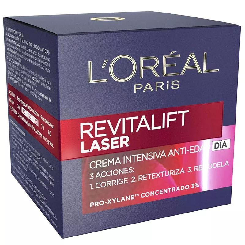 L'Oréal Revitalift Laser Crema Intensiva Anti-Edad Día 50 ml - Atida
