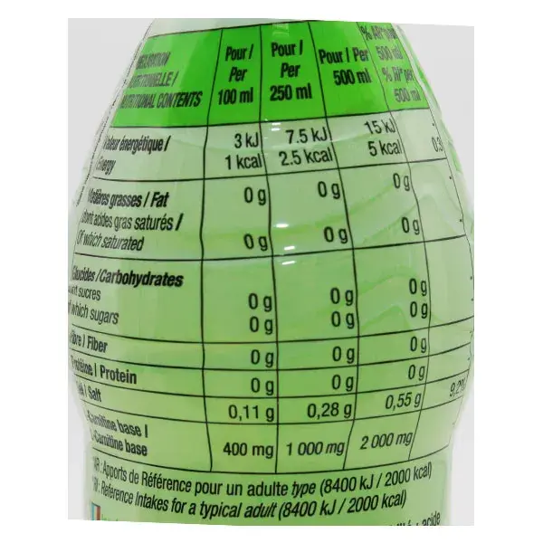 Eric Favre Boisson L-Carnitine Thermophedrine Mojito 500ml | Pas cher