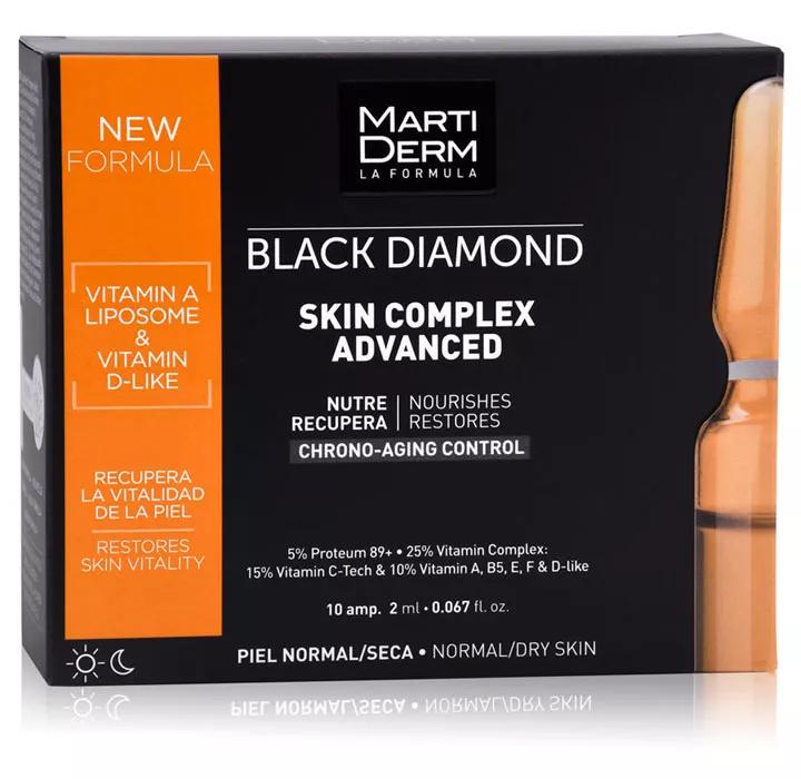 Martiderm Black Diamond Skin Complex 10 Ampollas - Atida