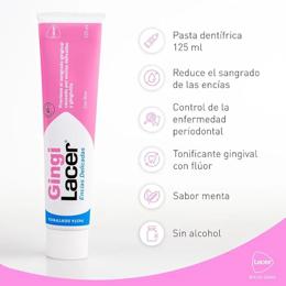 Lacer Gingilacer Pasta Dental 2x125 ml + Gingilacer Colutorio 1000 ml