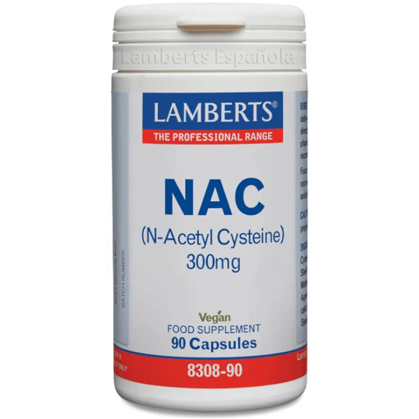 Comprar Lamberts NAC (N-acetilcisteína) 300 mg 90 cápsulas | Atida