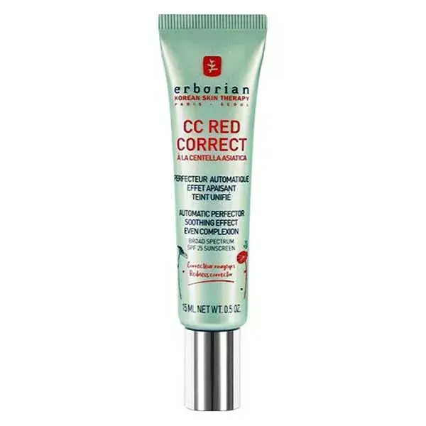 Erborian CC Red Correct à la Centella Asiatica 15ml | Pas cher