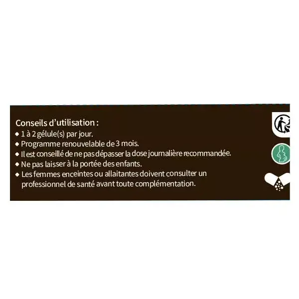 Codifra Normalite Phaneres Cheveux 60 gélules | Prix discount