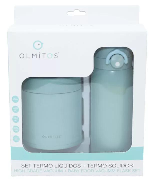 Olmitos Set Termos Líquido + Sólido Azul - Atida