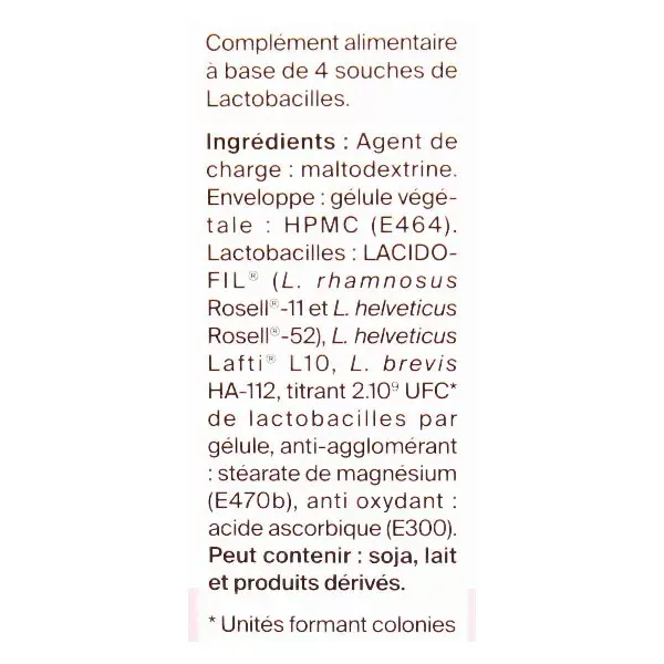 Bactigyn Oral 30 gélules | Pas cher