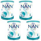 Nestlé Nan Optipro 2 Leite de Seguimento 4x800 gr