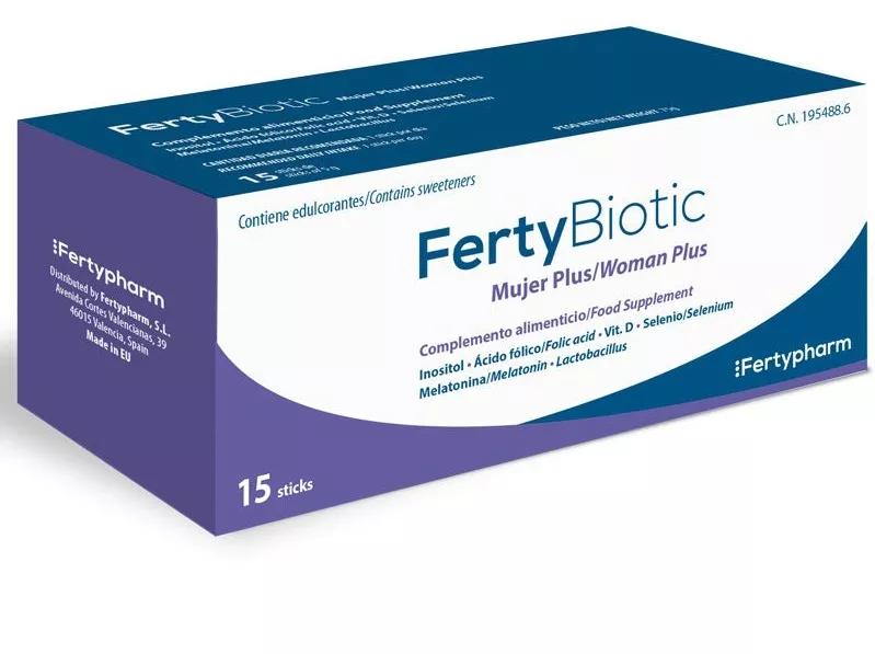 Fertybiotic Mujer Plus 15 Sticks - Atida