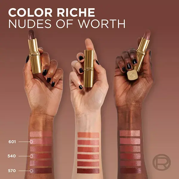 L Oreal Paris Color Riche Satin Nude 601 Worth It 4 5g French Parapharmacy
