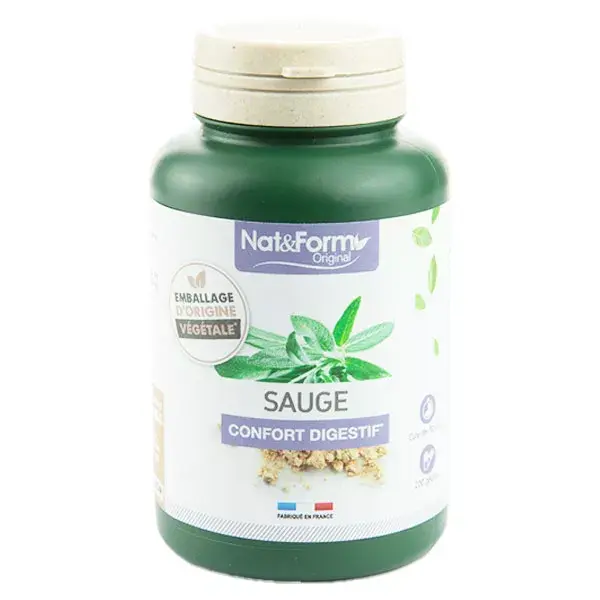 Nat & Form Original Sauge 200 gélules | Pas cher