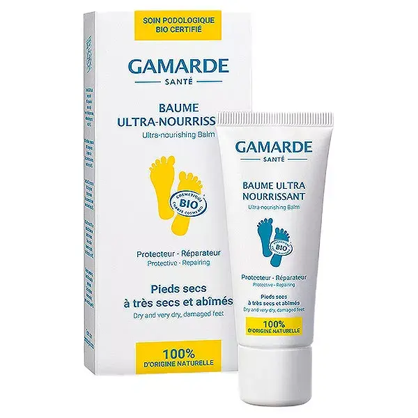 Gamarde Podologie Baume Ultra Nourrissant Pieds Secs Bio 40ml | Prix réduit