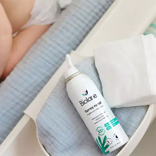 Biolane Spray Nasal Eau de Mer Bébé 100 % Naturelle Dès 6 mois 10