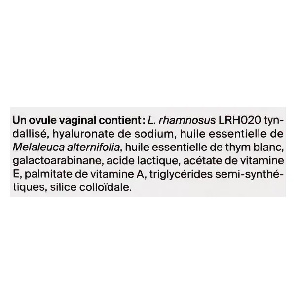 Bactigyn Intimate Balance 7 vaginal ovules | French Parapharmacy