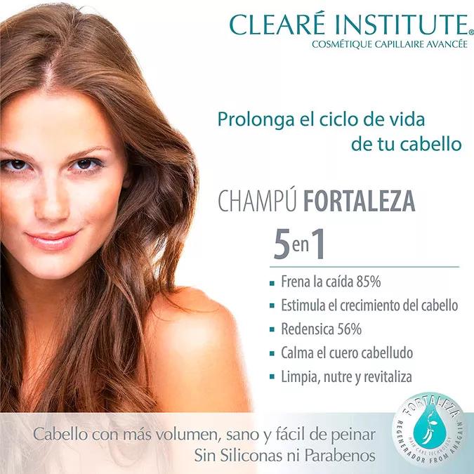 Cleare Institute Champu Fortaleza Anticaida 400 ml - Atida