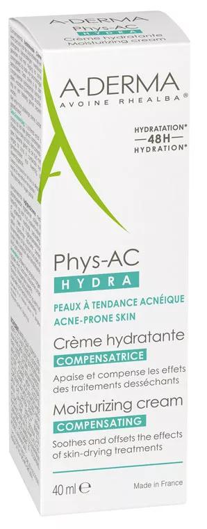 A-Derma PhysAc Hydra 40 ml - Atida