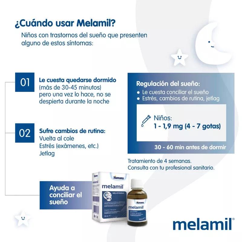 Humana Baby Melamil gotas 30ml - Atida