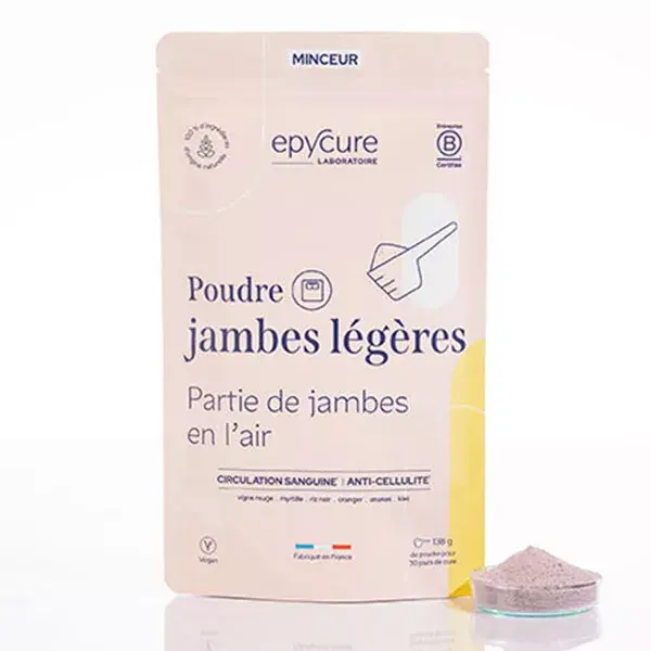 Epycure Minceur Poudre jambes légères pour réduire la cellulite