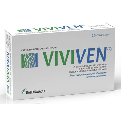 Viviven Integratore Microcircolo e Gambe Pesanti 28 Compresse | Atida ...
