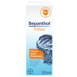 Bepanthol Tattoo Crema Solar SPF50 50 ml | Atida